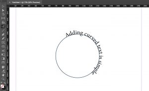 How to Curve Text in InDesign – My sun studio